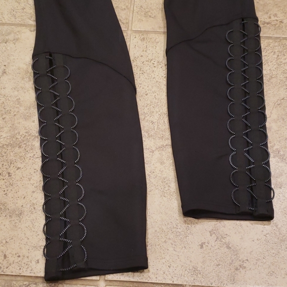 JoyLab | Pants & Jumpsuits | Joy Lab Black Laceup High Rise Legging Nwt ...